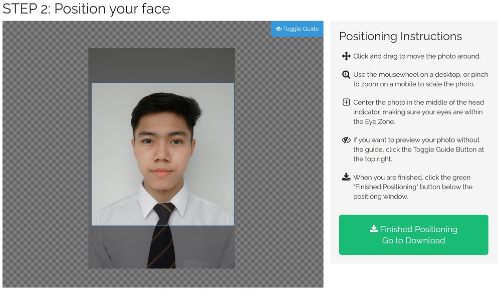 Indian Passport Size Photo Maker