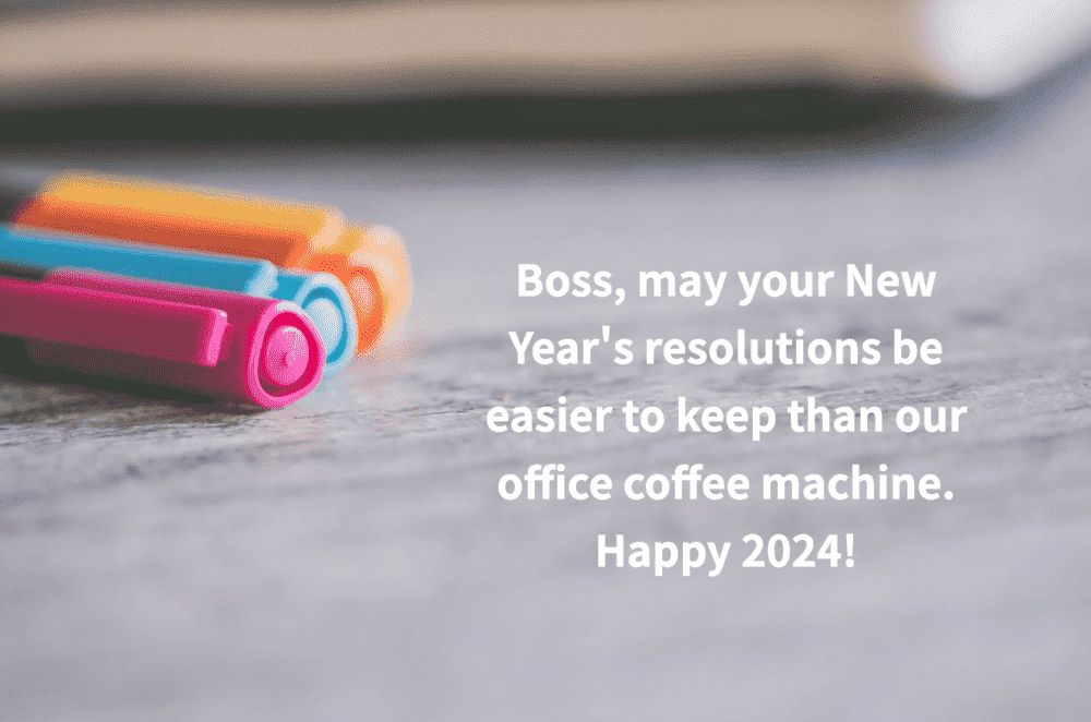 180+ Happy New Year Wishes for Boss – 2024 Edition